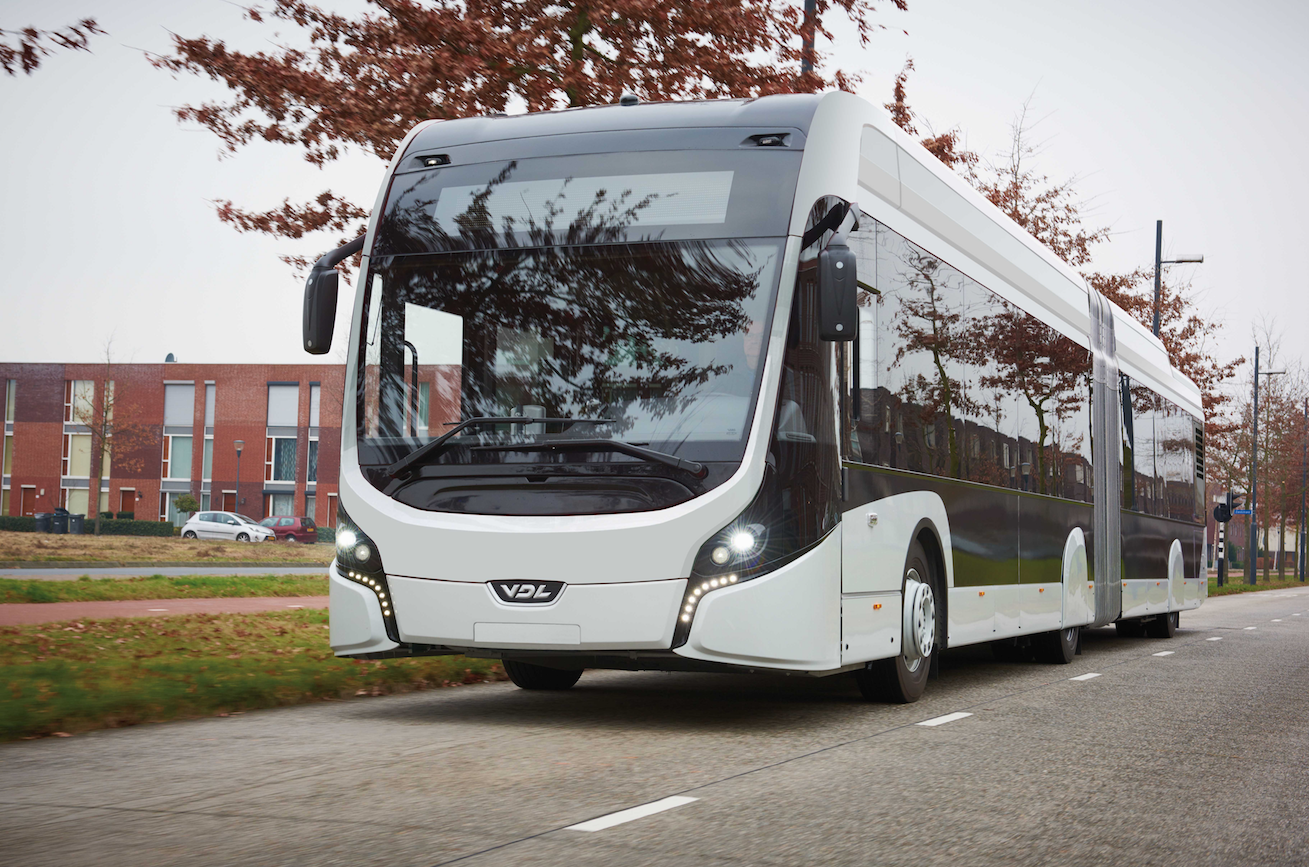 Switzerland, the first electric articulated bus is Vdl. For a pilot ...