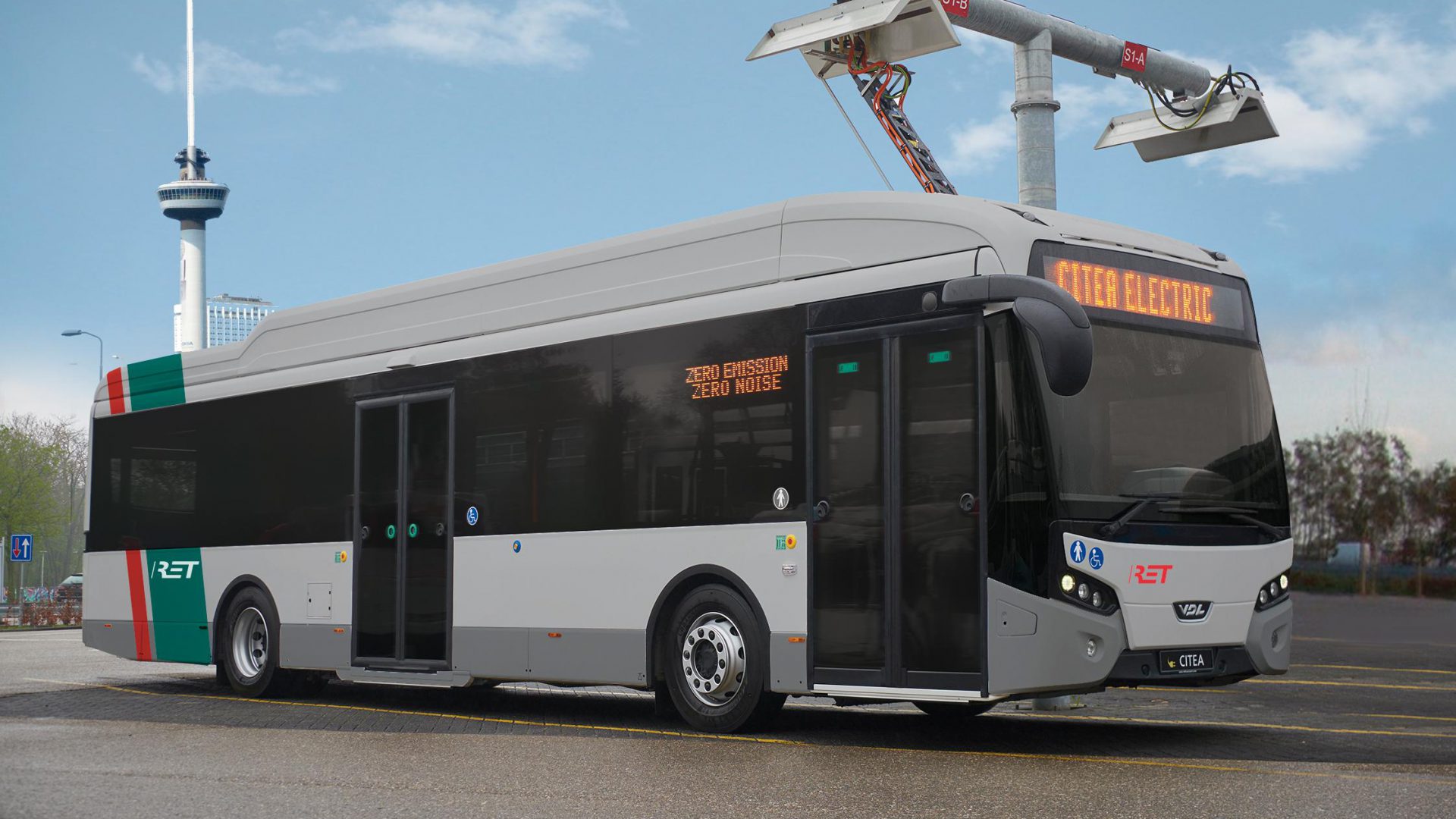 VDL won a 55 electric bus contract for Rotterdam's operator RET ...