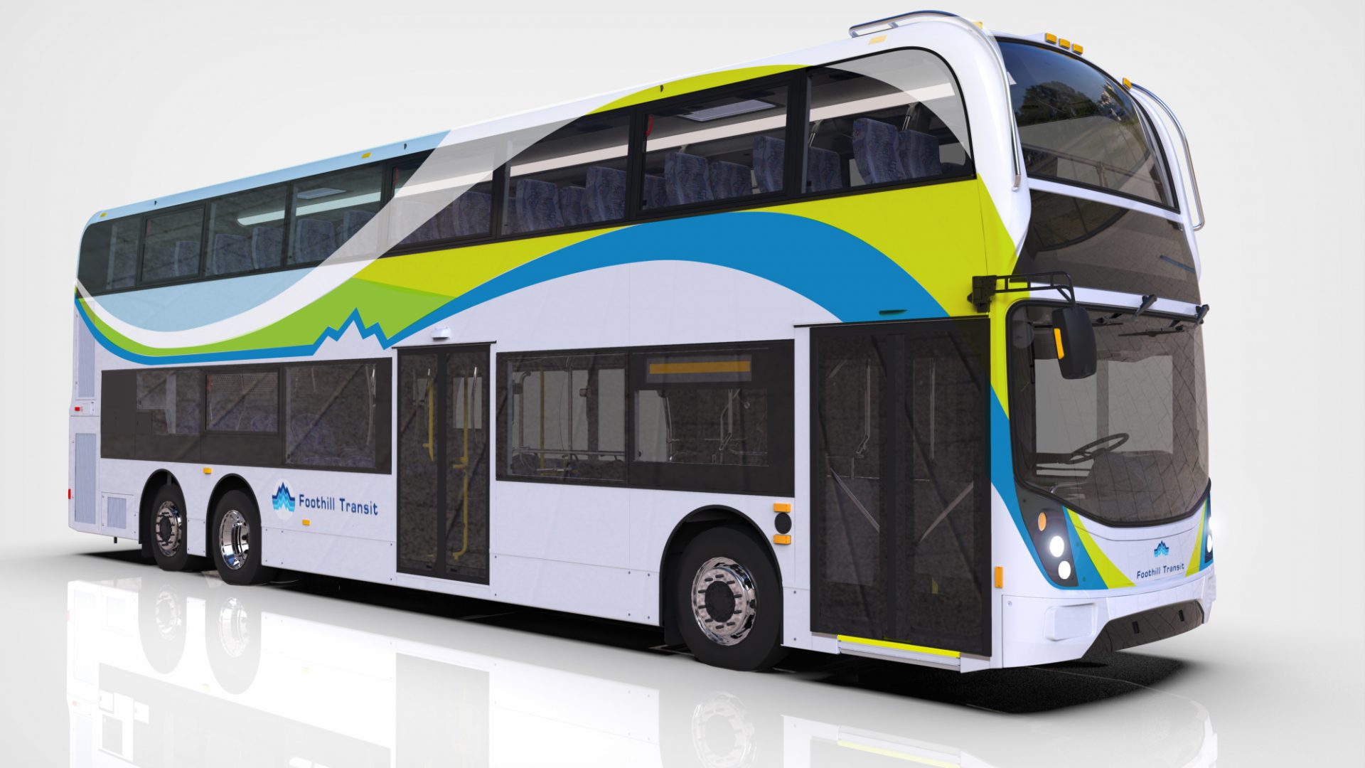 Foothill Transit and its first double decker electric buses. By ...