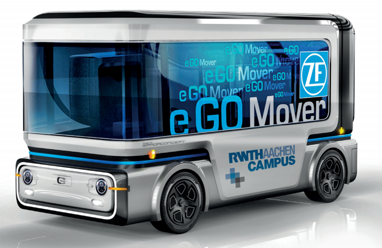 Zf and e.GO Mobile for the electric shuttle e.GO Mover - Sustainable Bus