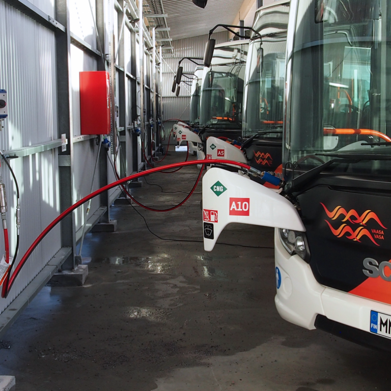 Vaasa, Finland, towards carbon neutrality with biogas fuelled Scania ...