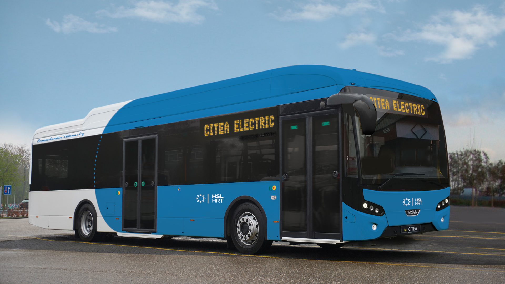 The first VDL Citea Low Entry electric will be delivered in Helsinki ...