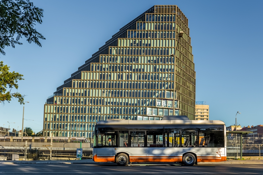 The first time in Lithuania for a Solaris Urbino Electric - Sustainable Bus