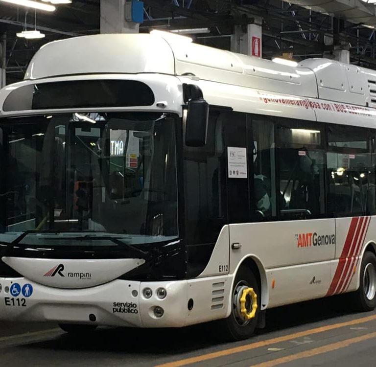 10 Rampini electric buses for Genoa - Sustainable Bus