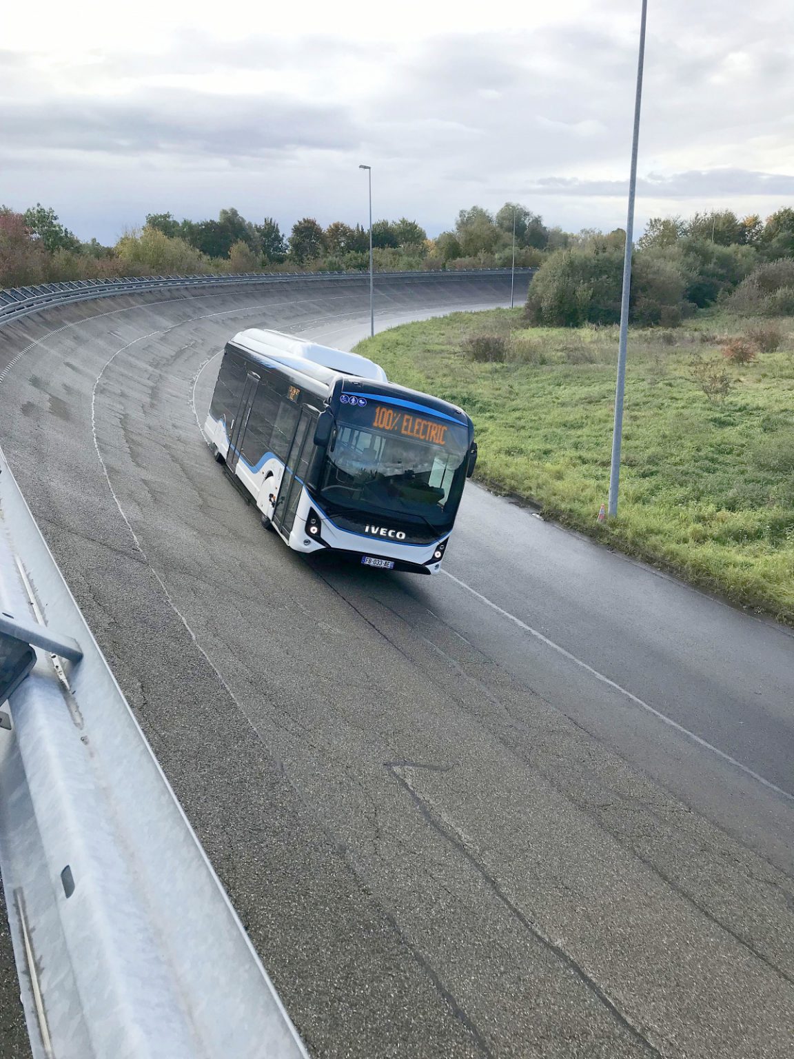 527 km on a single charge for the Iveco e-Way in controlled conditions