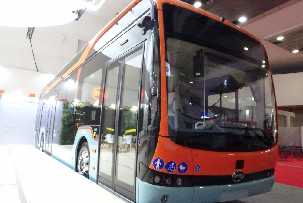BYD at Busworld, new features on the eBus - Sustainable Bus