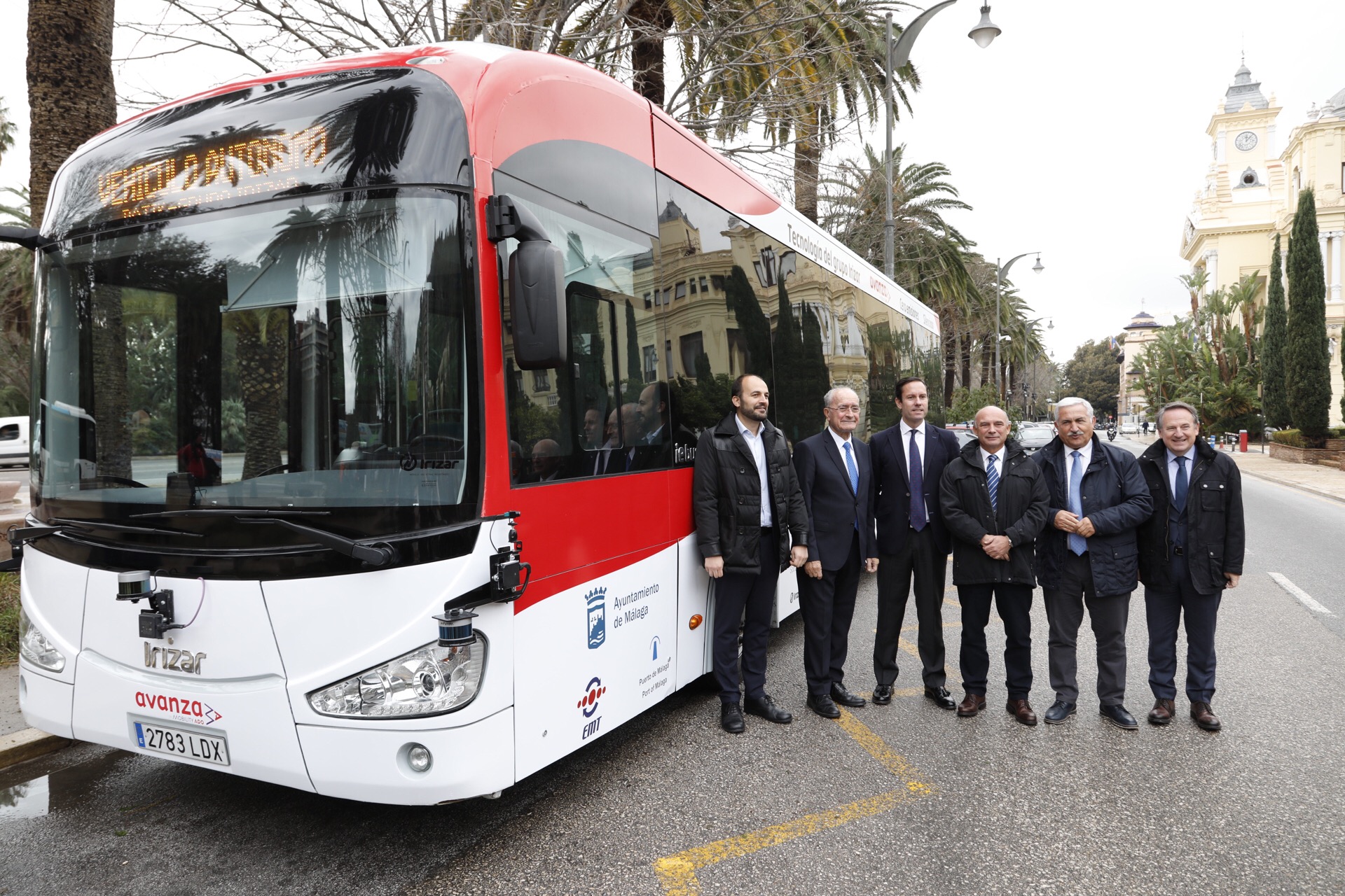 Irizar unveils an autonomous version of the ie bus in Malaga ...