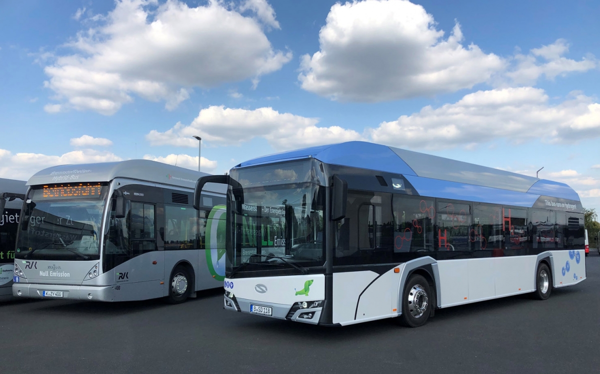 A fleet of 25 Solaris hydrogen buses headed to Germany - Sustainable Bus