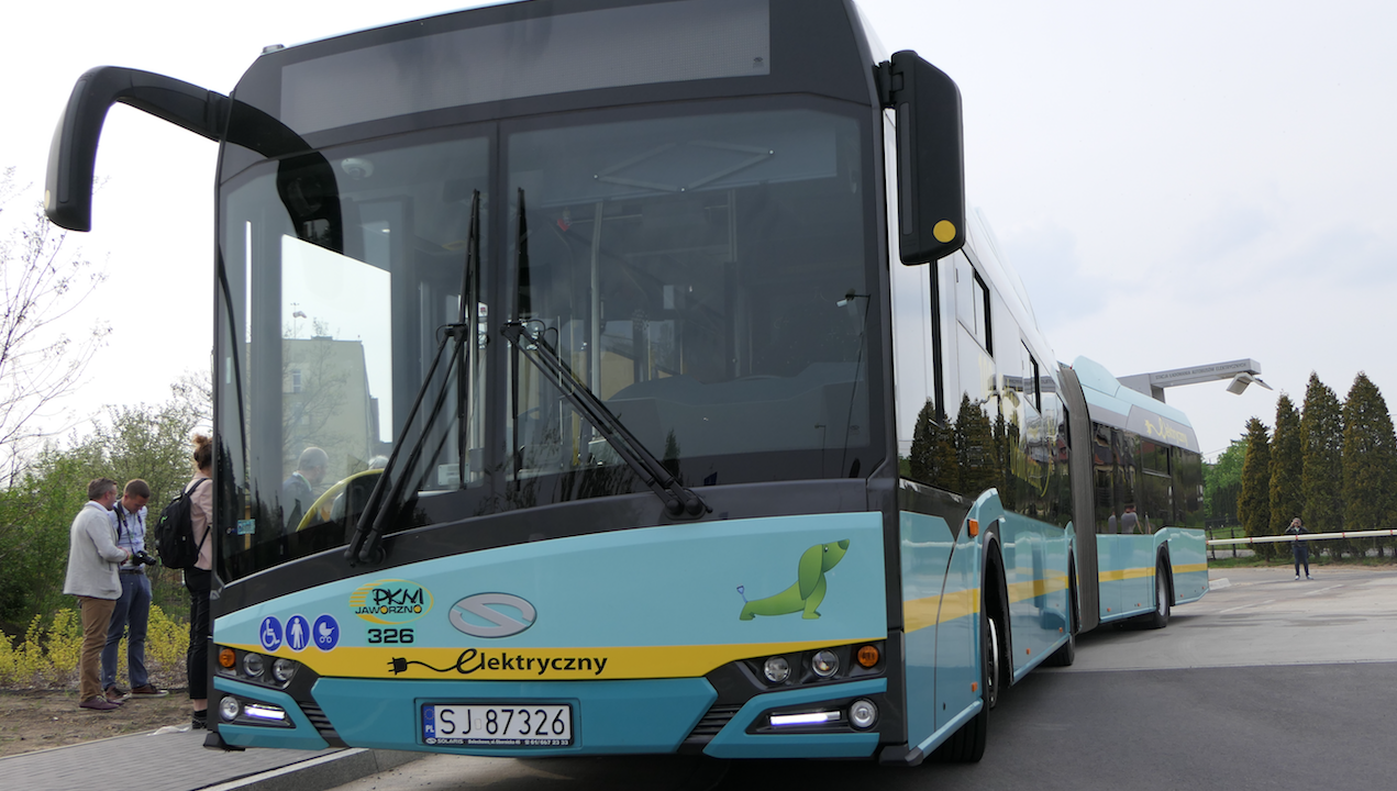 Jaworzno (Poland) keeps on buying Solaris e-buses. 80 % of the fleet to ...