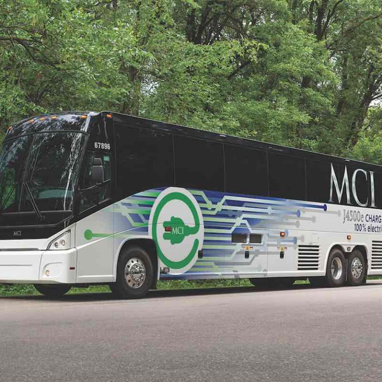 MCI ready to launch two battery electric coaches in two years