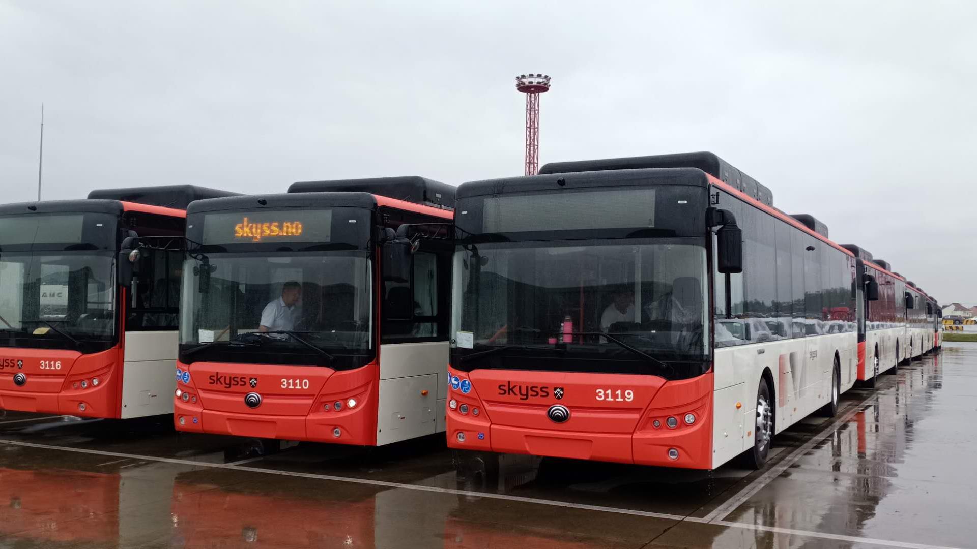 102 Yutong e-buses to be running in Bergen (NO) for Keolis