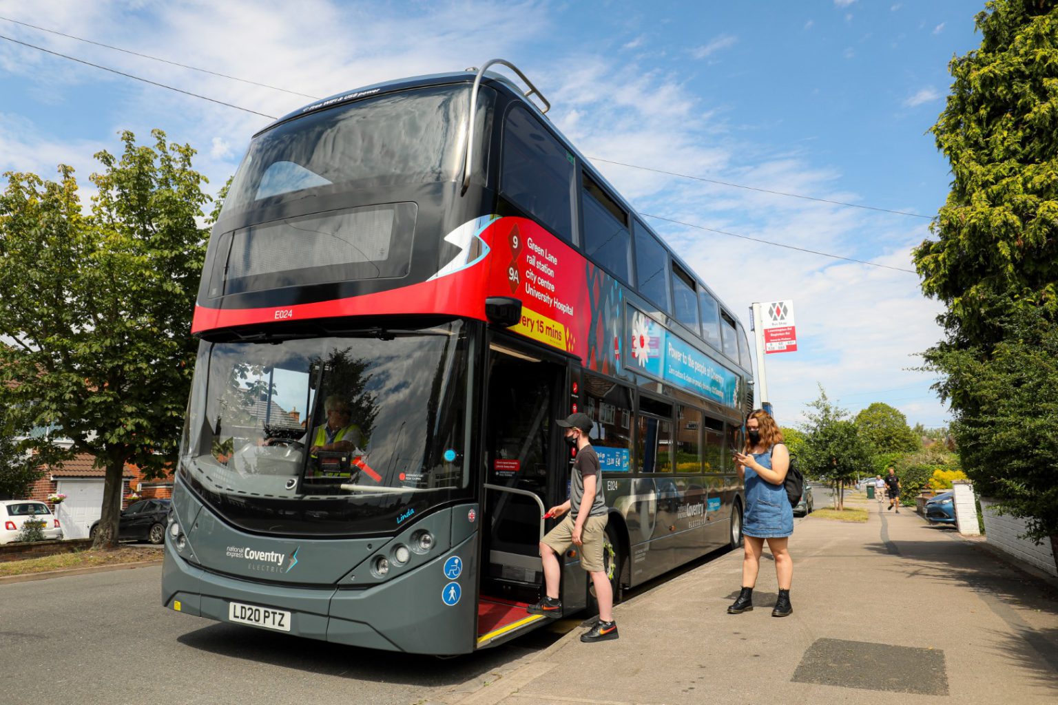 10 ADL - BYD e-buses handovered in Coventry. Batteries owned by Zenobe ...