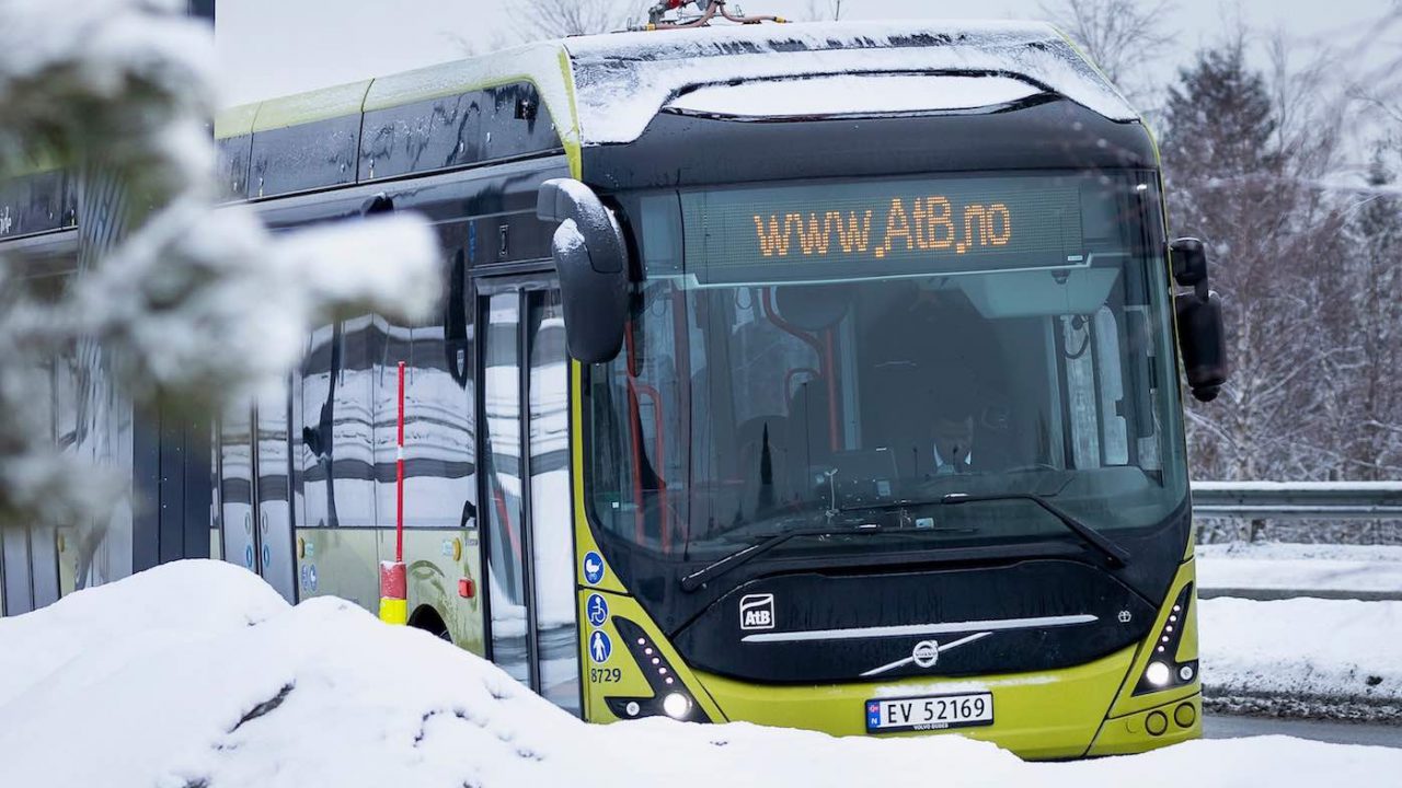Electric buses north of the Arctic Circle. A landmark order for Volvo
