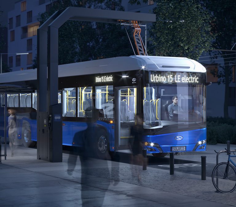 Everything is ready for the launch of the Solaris Urbino 15 LE (also ...