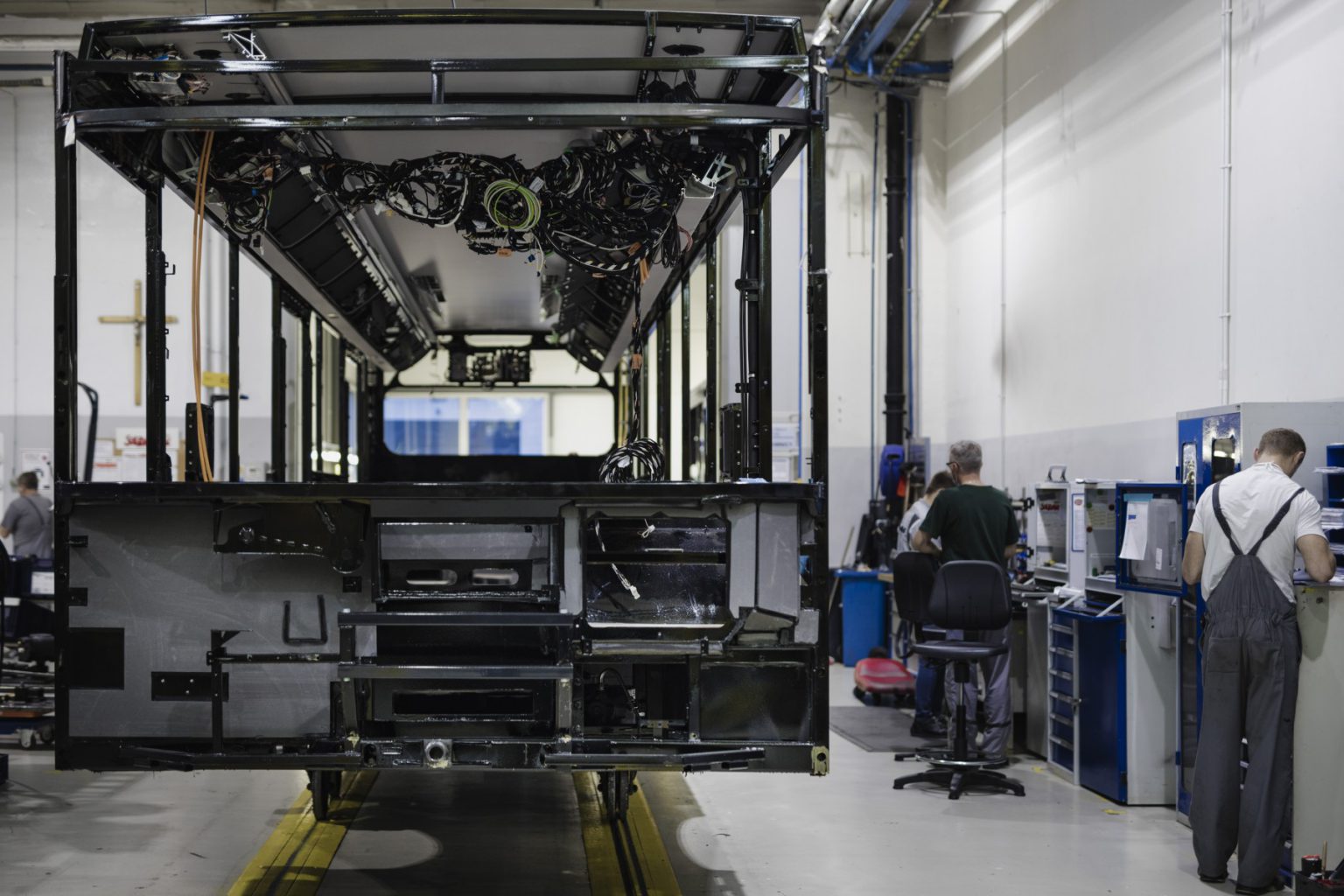 The start of series production for MAN electric bus Lion's City E ...