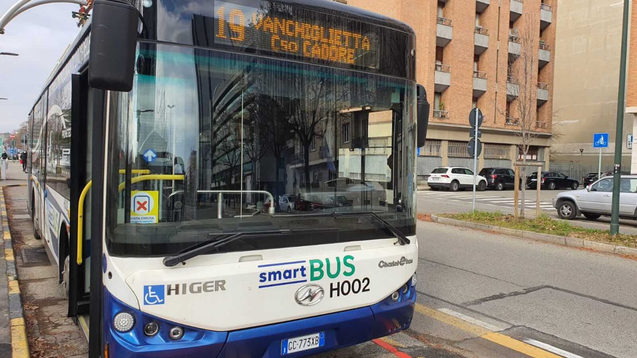 A pilot in Turin for the SmartBUS, the e-bus with supercaps in place of ...