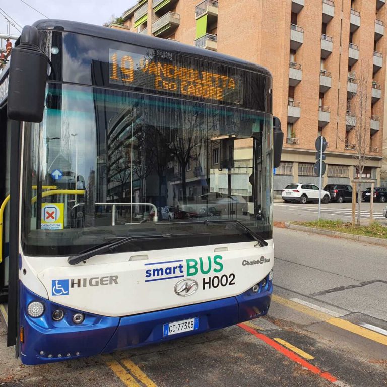 A pilot in Turin for the SmartBUS, the e-bus with supercaps in place of ...