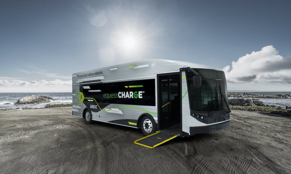 ARBOC launches its first battery-electric bus Equess CHARGE ...