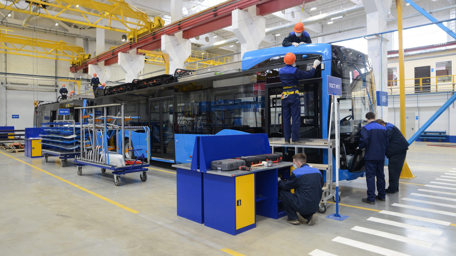 Kamaz opens an e-bus plant in Moscow - Sustainable Bus