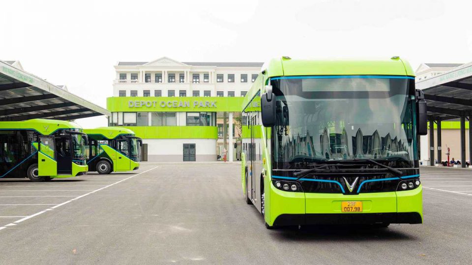 First VinBus electric buses launched in Vietnam