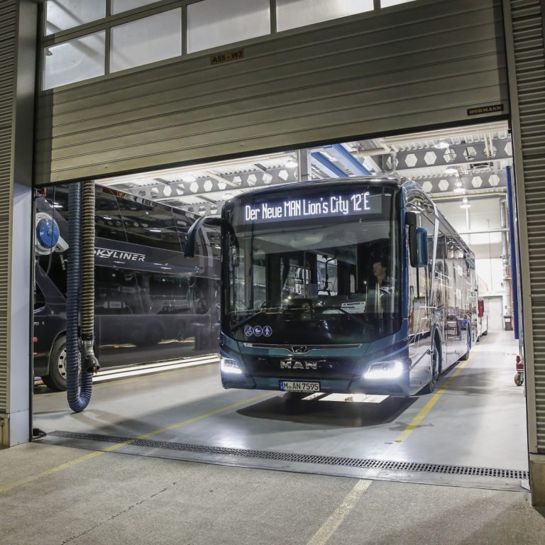 The MAN Lion's City E achieves 550 km range on a 24h test