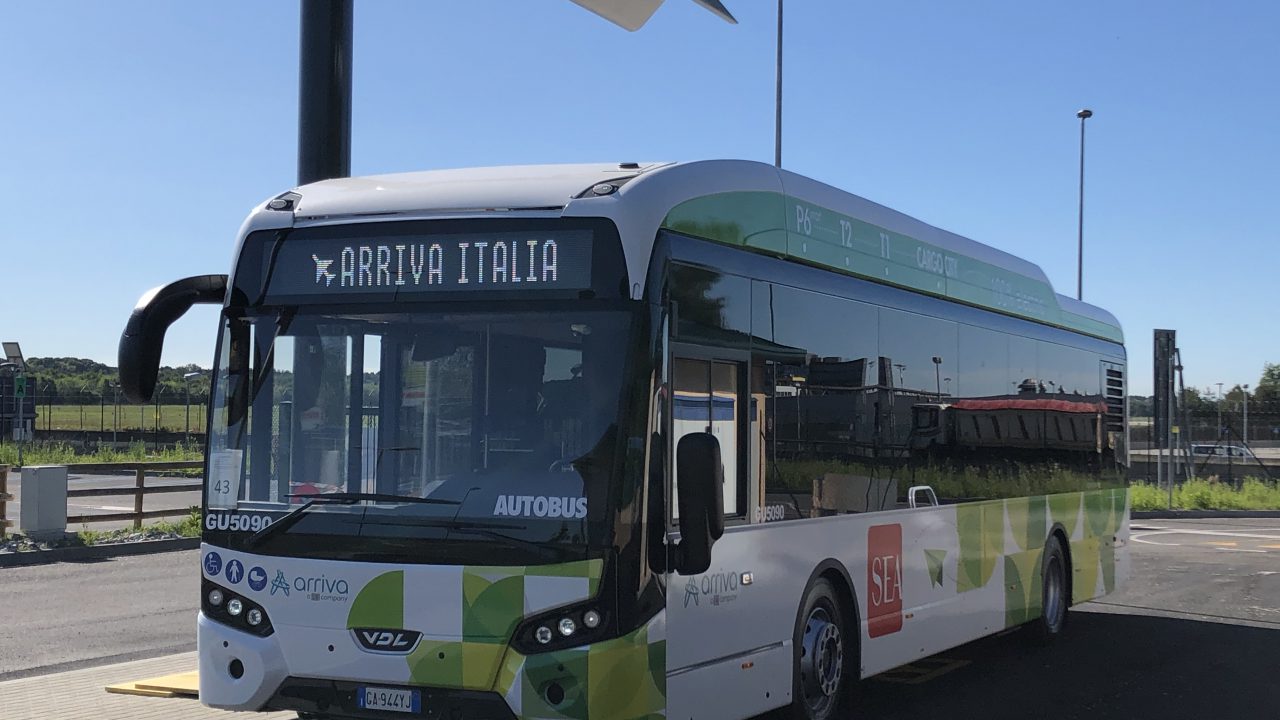First VDL e-buses launched in Italy at Malpensa airport - Sustainable Bus