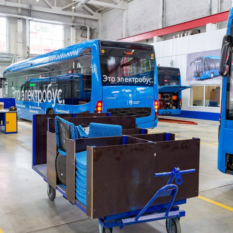 Electric buses 'made in Moscow'. First Kamaz units to start service by ...