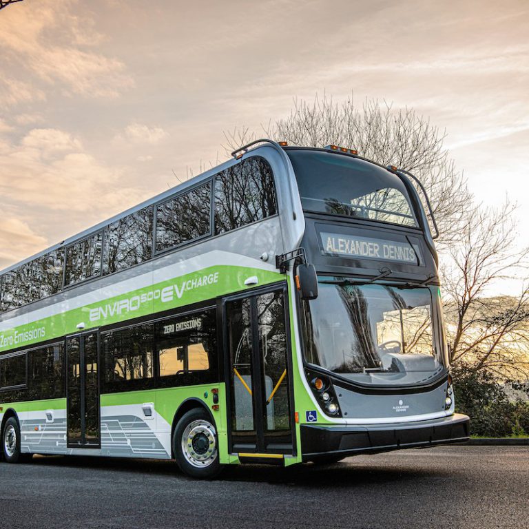 ADL Enviro500EV CHARGE: the DD electric bus for North America (without BYD)
