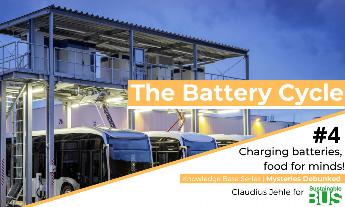 Charging batteries, food for minds [The Battery Cycle #4] - Sustainable Bus