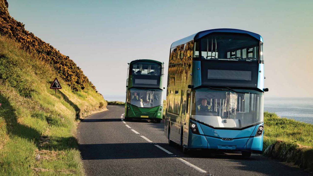 Wrightbus unveils the battery-electric StreetDeck Electroliner. With ...