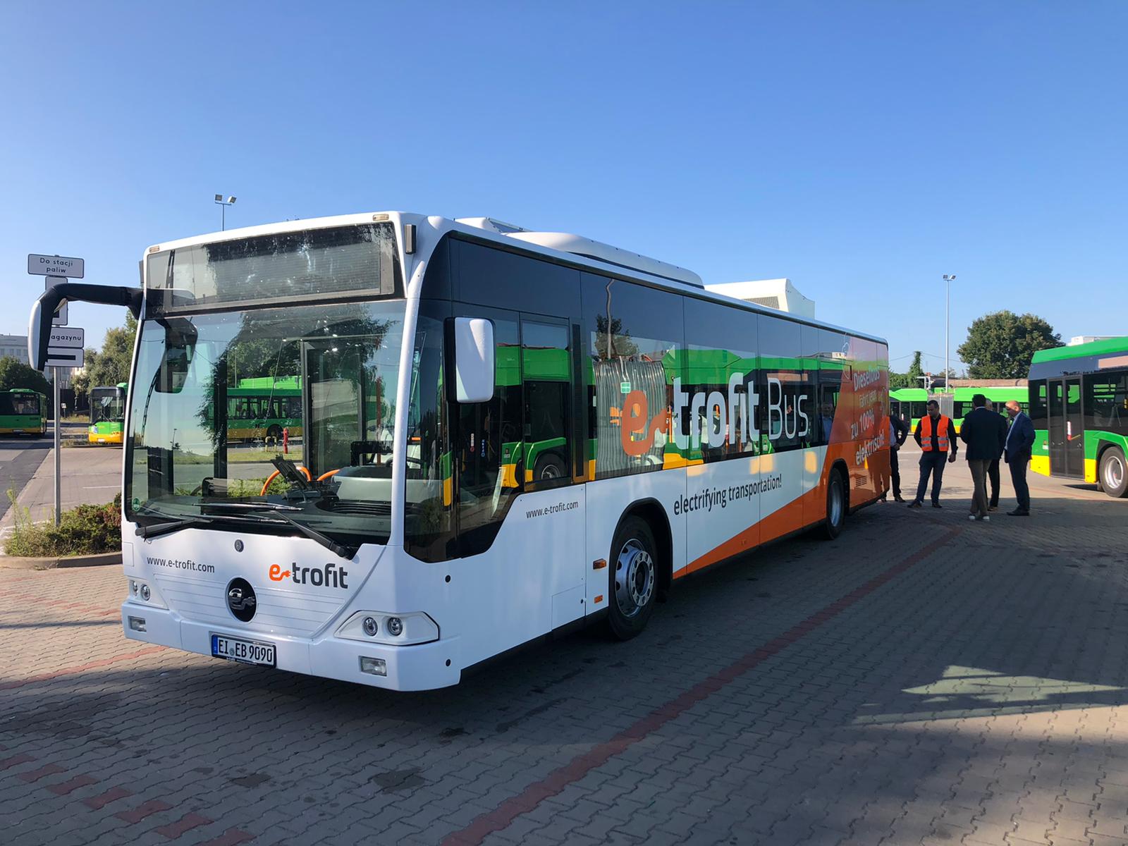 Pepper Motion converted bus on a roadshow in Poland - Sustainable Bus