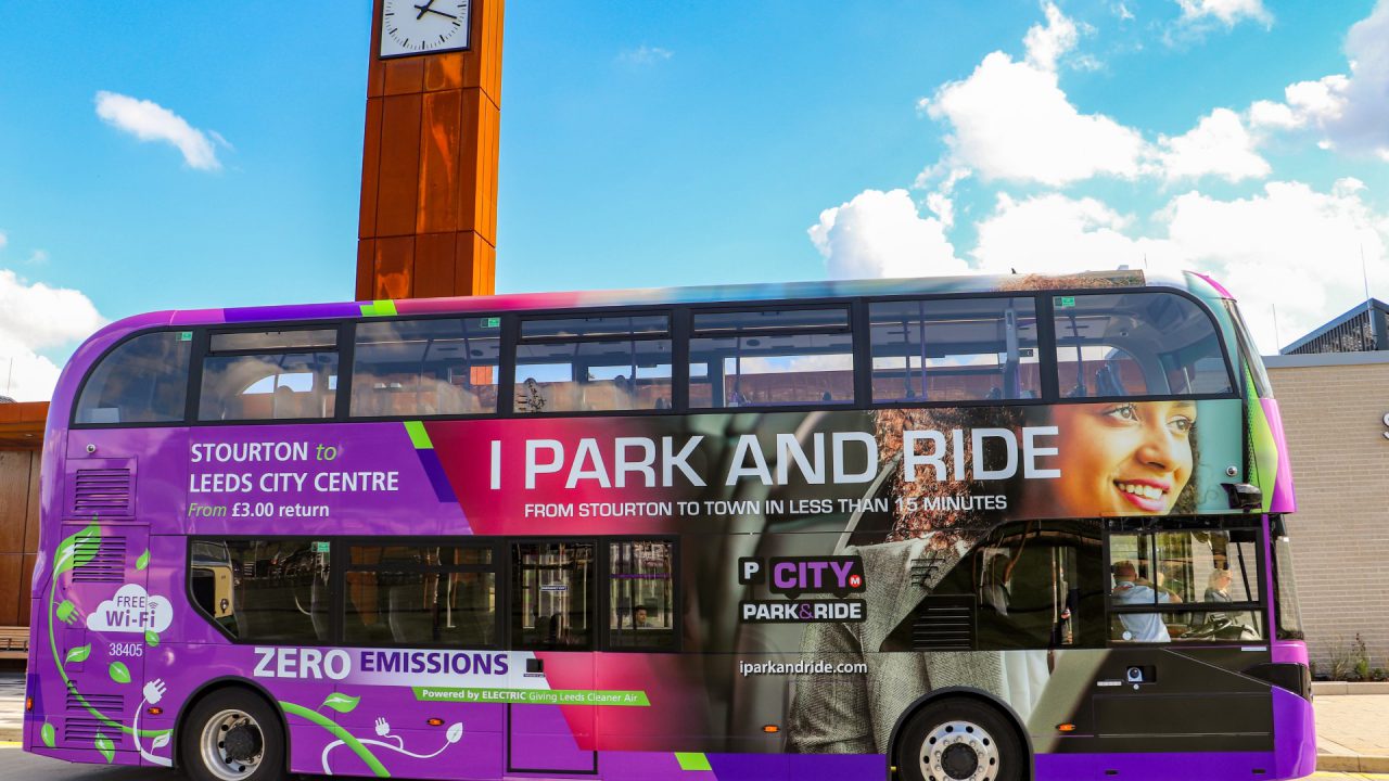 Leeds Park & Ride got 5 BYD ADL Enviro400EV electric double deckers ...