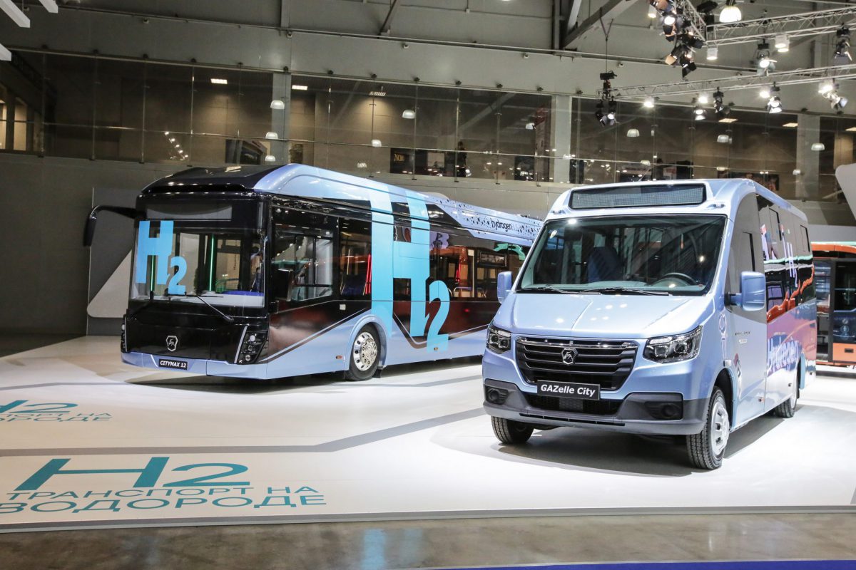 GAZ unveils zero emission buses and a fuel cell minibus. 15 premieres ...