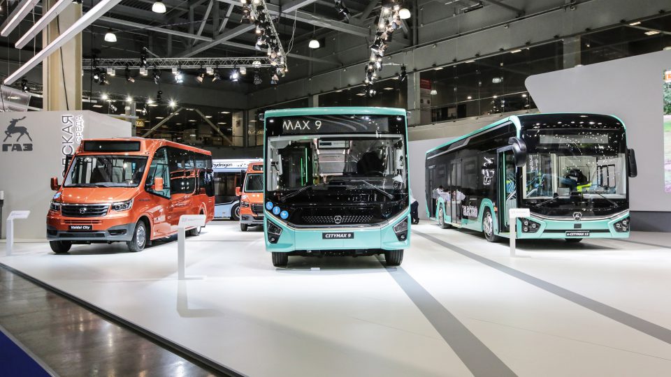 GAZ unveils zero emission buses and a fuel cell minibus. 15 premieres ...
