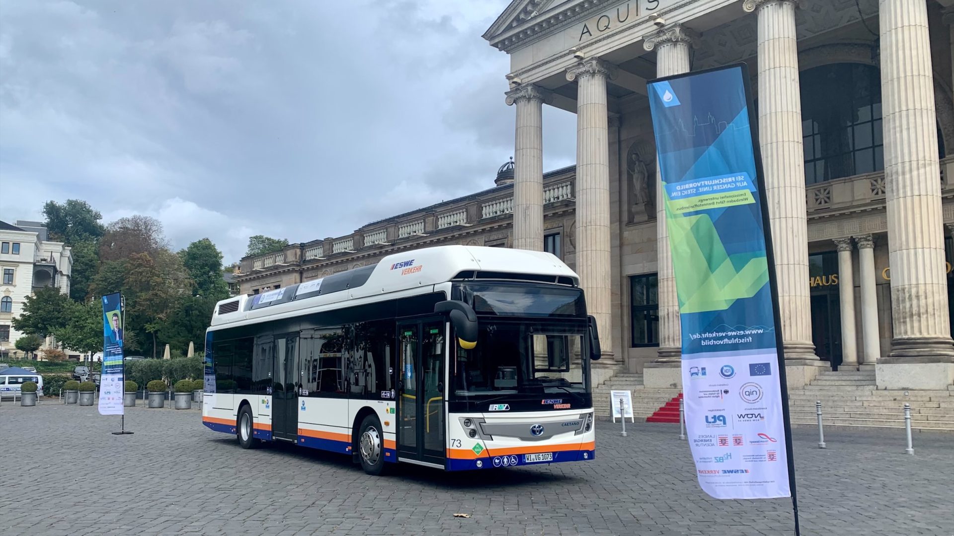 Ten hydrogen buses for Wiesbaden (Germany). Delivered today by ...