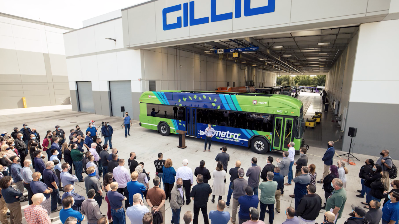 Gillig reaches 100th BE buses produced (with Cummins)