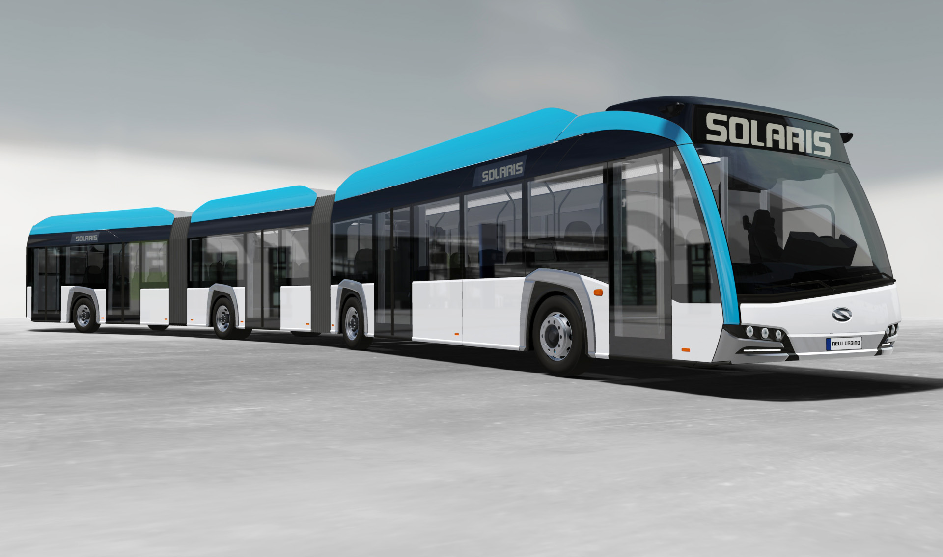 Solaris to deliver 14 bi-articulated e-buses in Denmark. They're ...