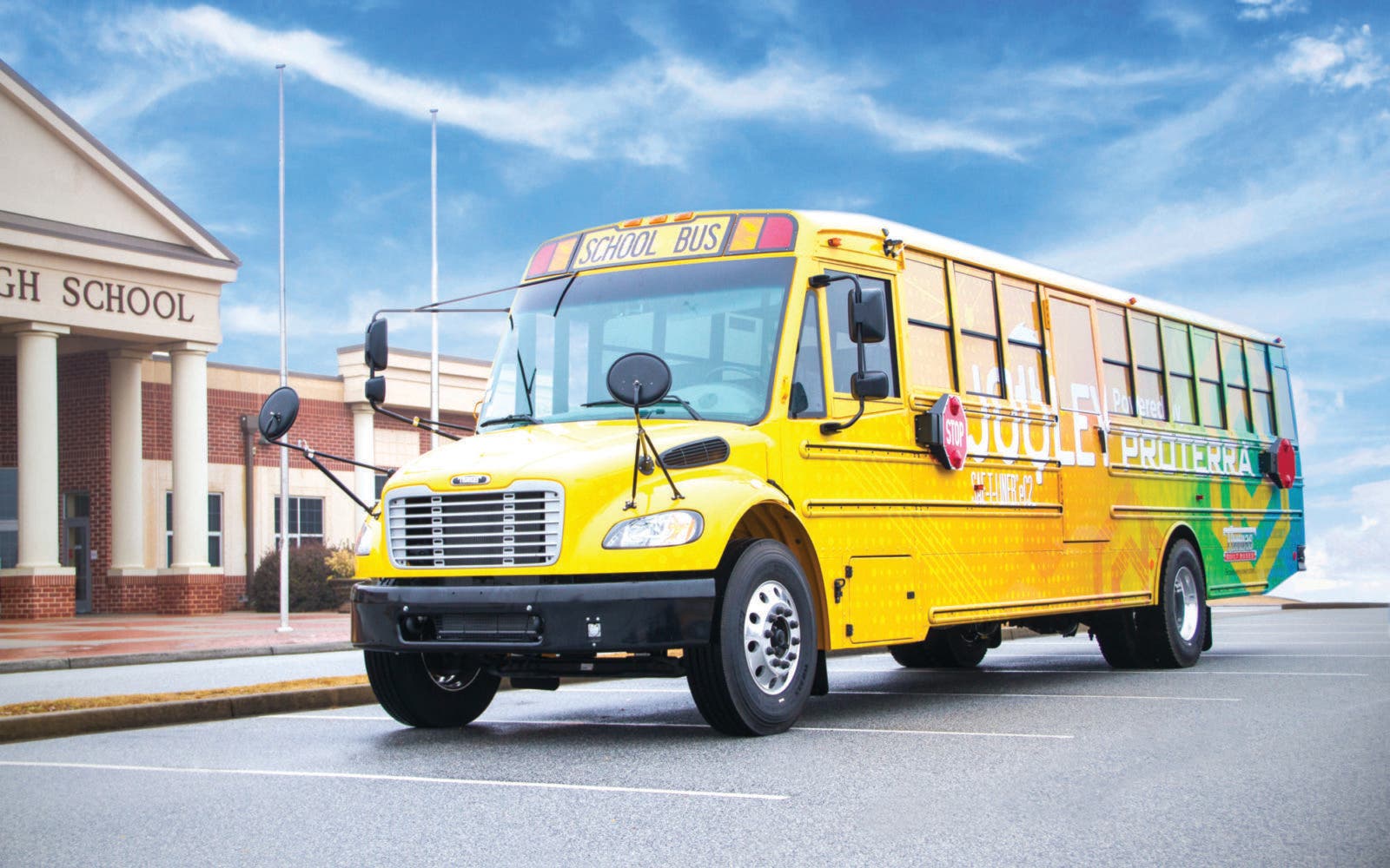 New York City pledge to have a full electric school bus fleet by 2035 ...