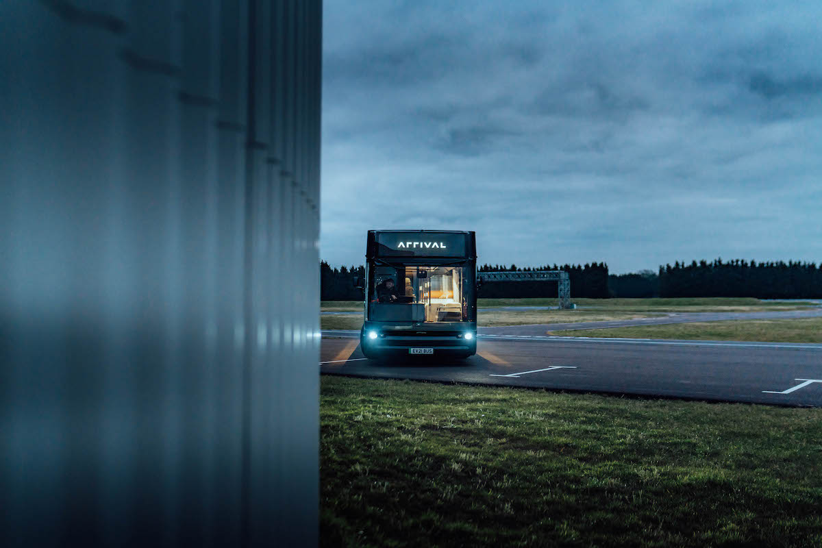 Arrival started trials of the Arrival Bus. It'll be on market in 2022