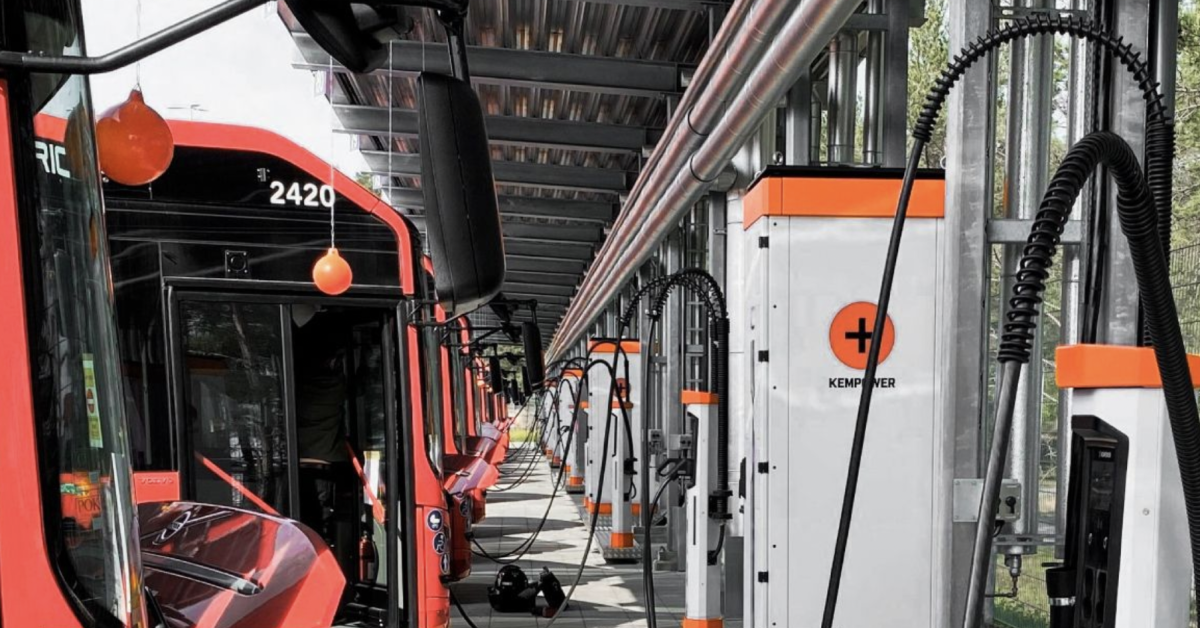 Kempower to deliver 70 fast chargers for Keolis' e-buses in Gothenburg (Sweden)
