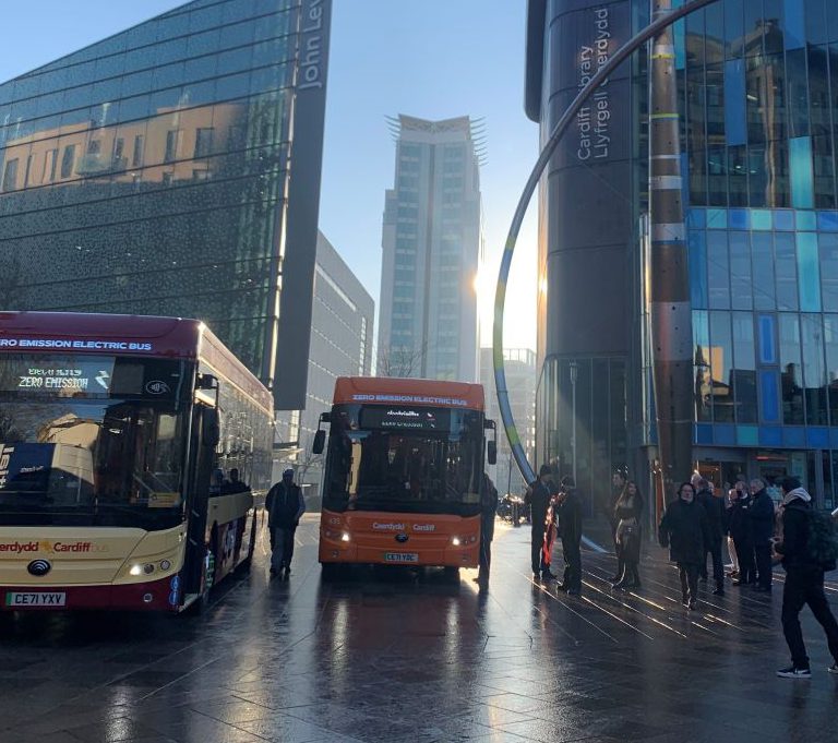 Pelican Engineering: 36 Yutong e-buses delivered in Cardiff (with ...