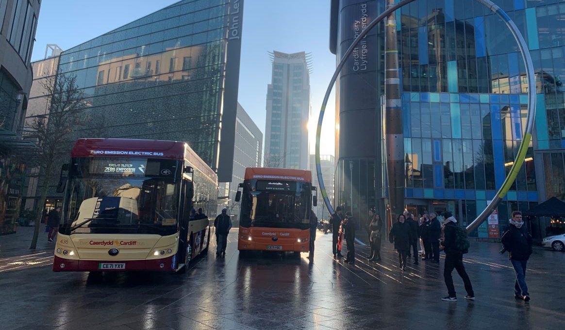 Pelican Engineering: 36 Yutong e-buses delivered in Cardiff (with ...