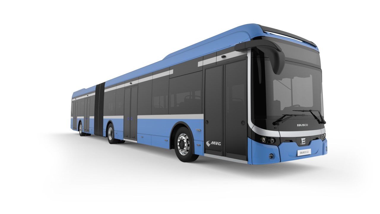 Ebusco lands a new order in Munich: 14 articulated Ebusco 2.2 to join MVG fleet in 2023