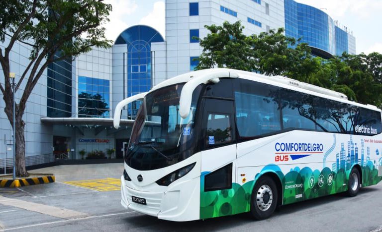 ComfortDelGro wins the management of ebuses of NTU Campus