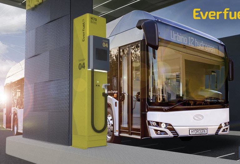 Everfuel commissioned a hydrogen refueling station for buses in ...