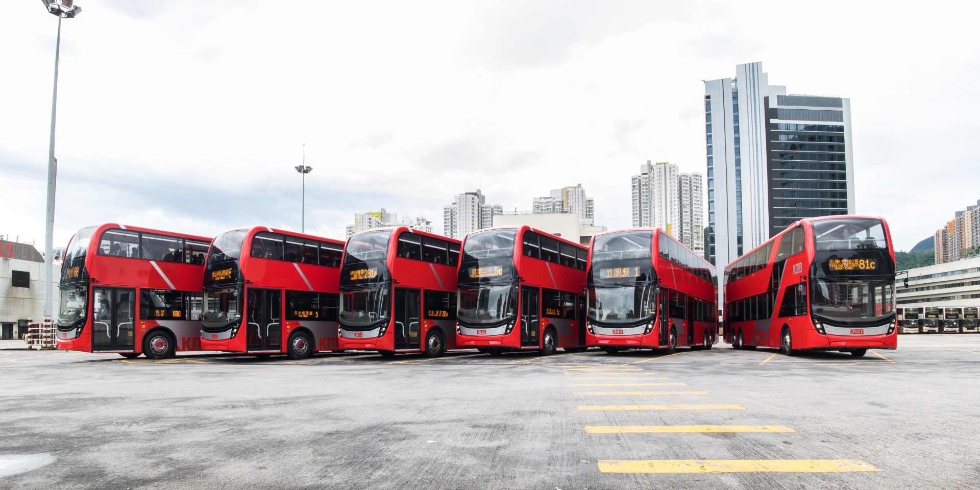 ADL delivers ten Enviro 500EVs to KMB, Hong Kong - Sustainable Bus