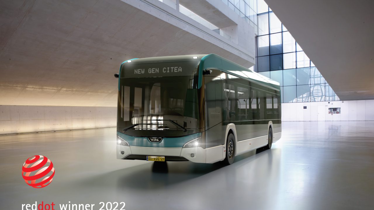 Ebusco and VDL wins Red Dot Award for Ebusco 3.0 and new generation Citea respectively