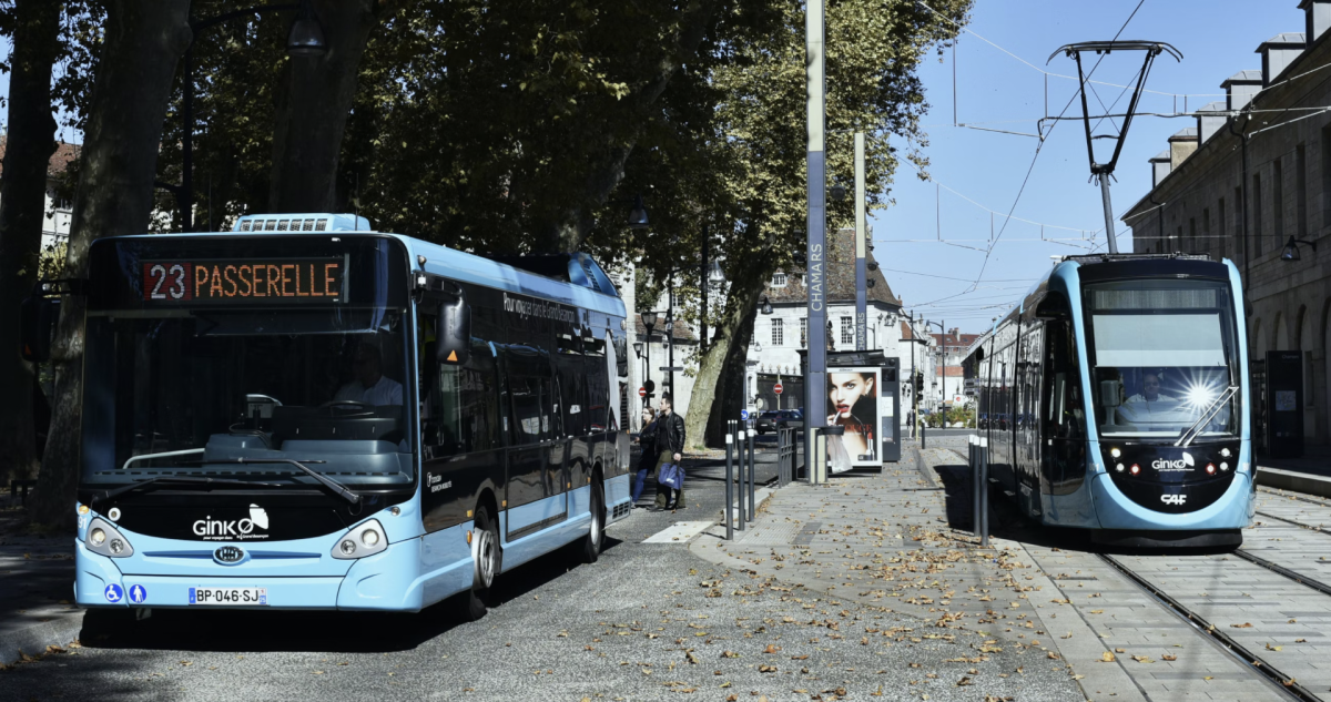 Keolis has set the goal of tripling the share of alternative drive bus ...