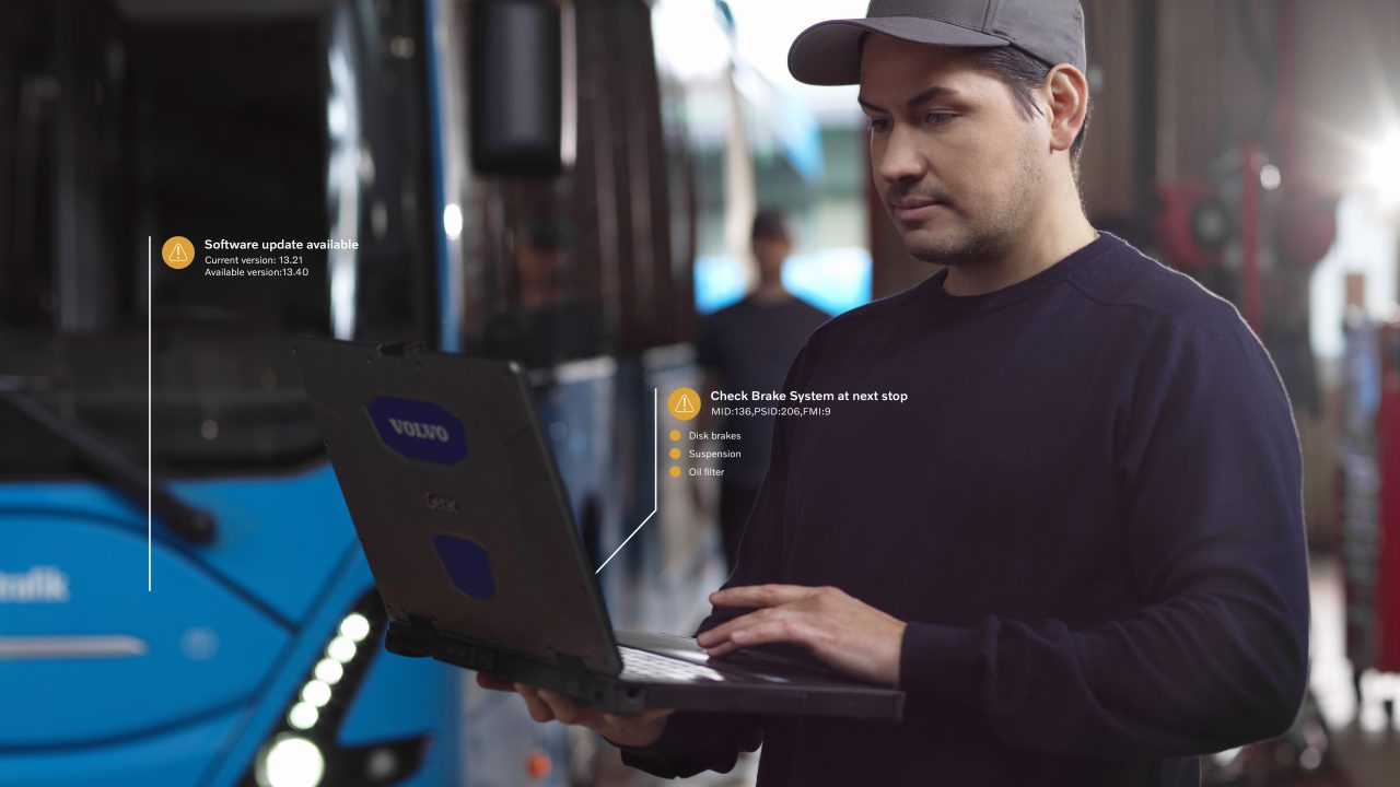 Volvo launches new customer portal for bus fleets' connected services