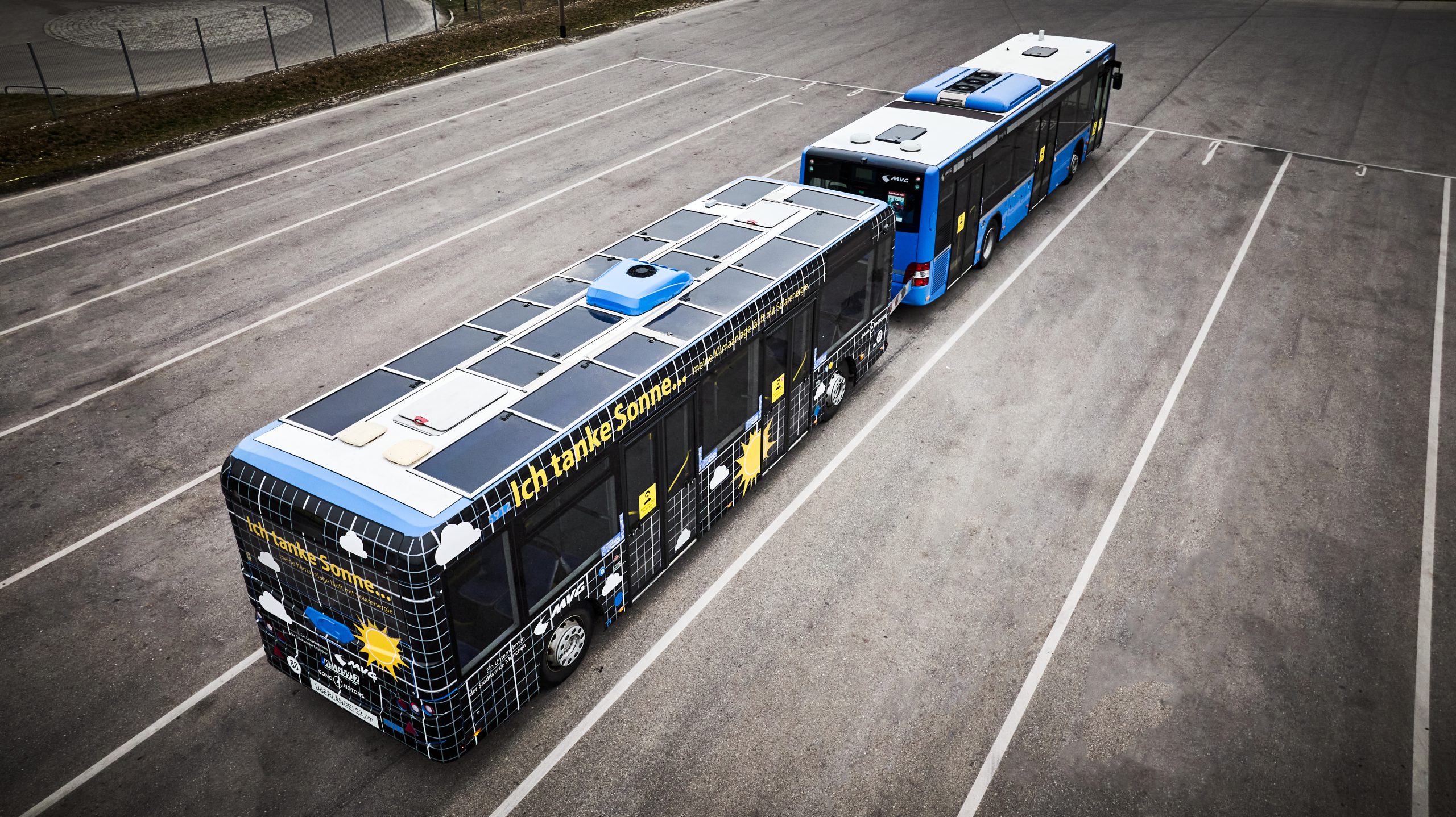 Sono Motors powers a solar bus trailer in Munich - Sustainable Bus